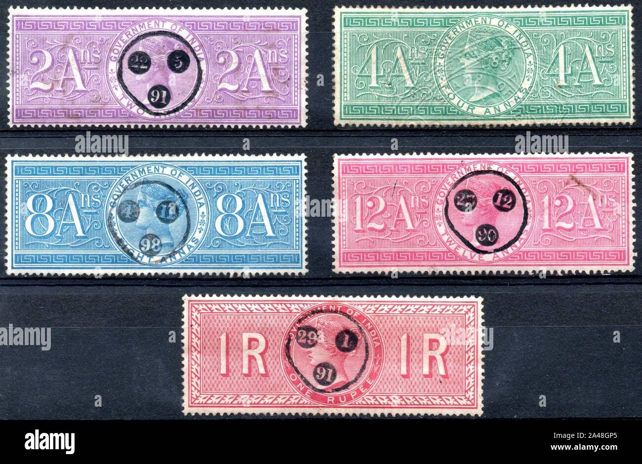 Five stamps hi-res stock photography and images - Alamy