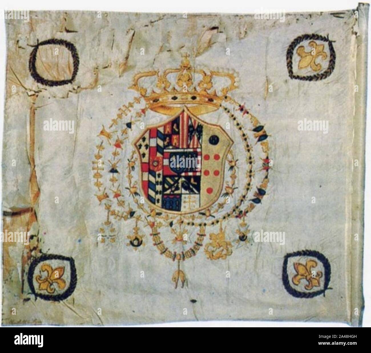 Flagge König Flag King Stock Photo - Alamy