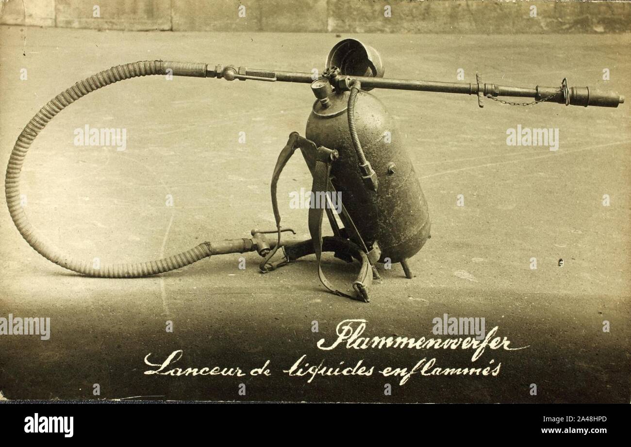 Flammenwerfer m 16 hi-res stock photography and images - Alamy
