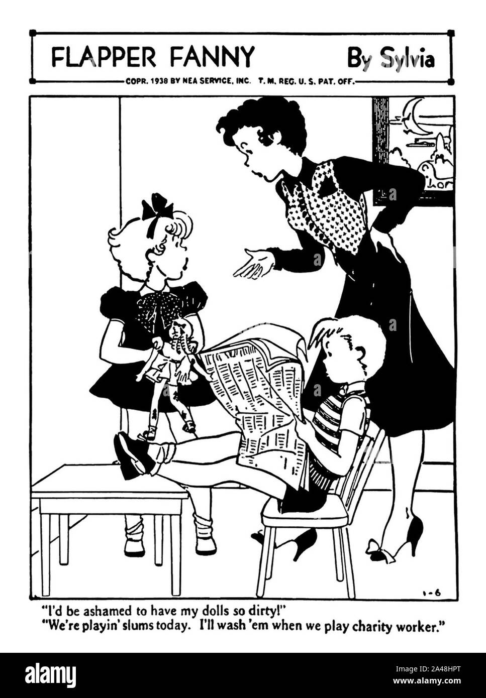 Flapper Fanny, Betty, Chuck Stock Photo - Alamy