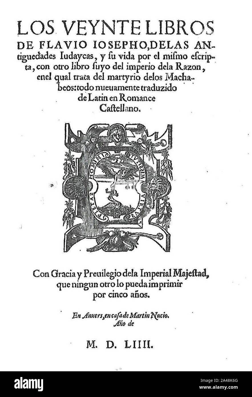 Flavio josefo hi-res stock photography and images - Alamy