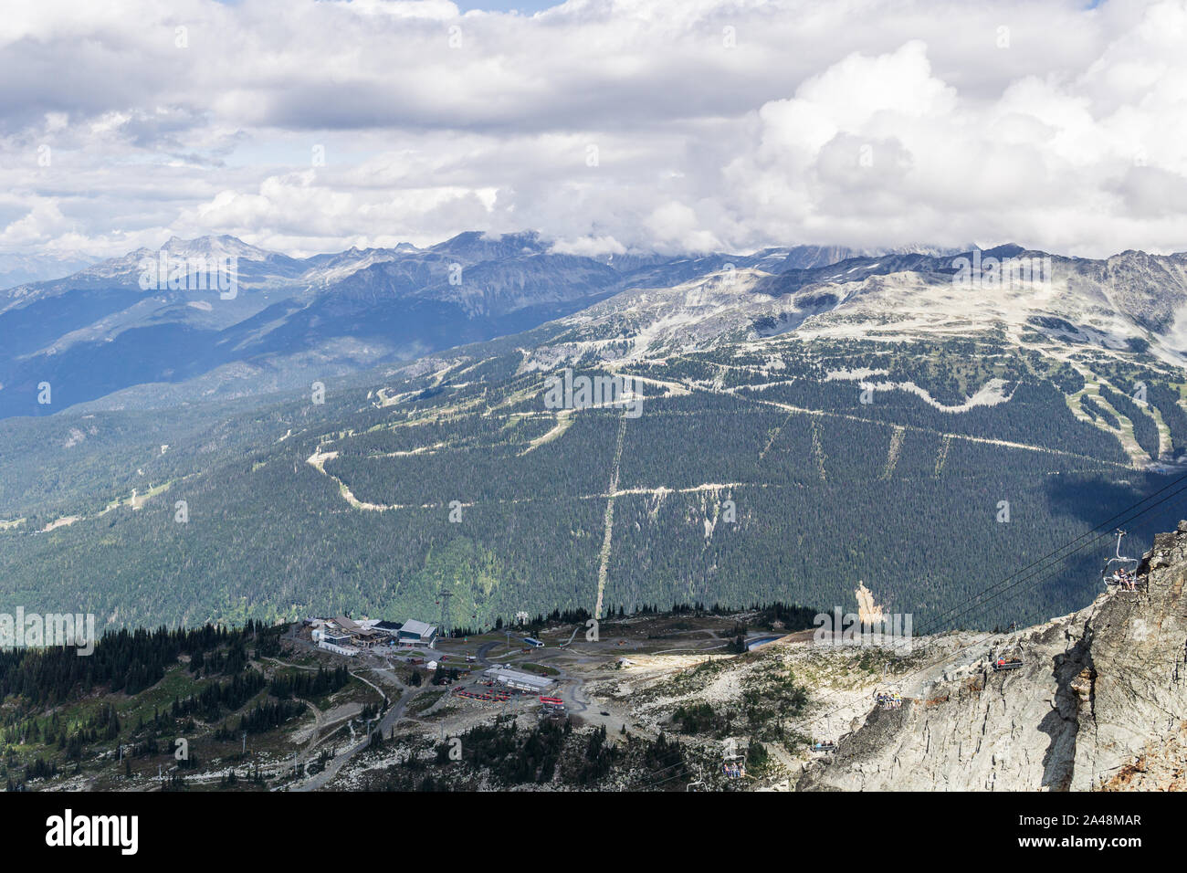 Whistler peak chair hi-res stock photography and images - Alamy