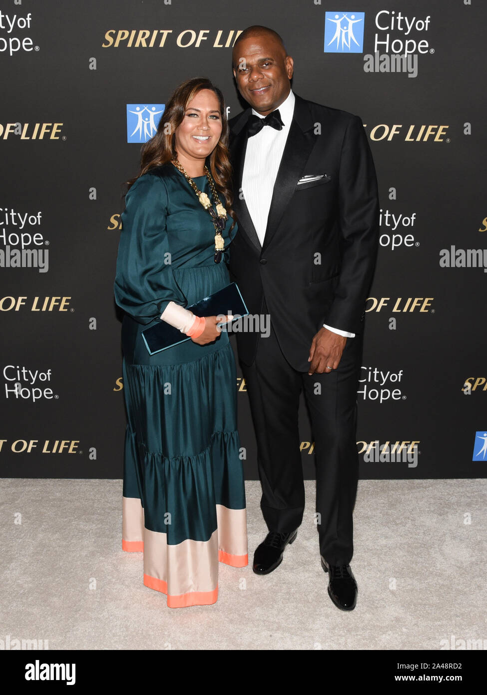 10 October 2019 - Santa Monica, California - Angie Platt, Jon Platt ...