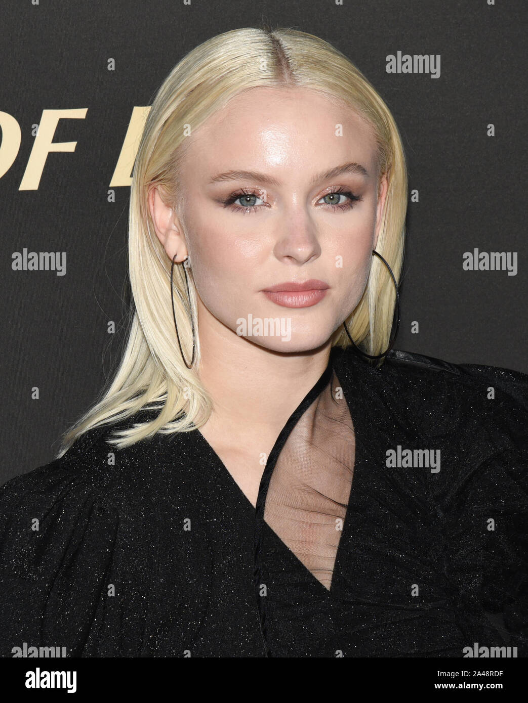 10 October 2019 - Santa Monica, California - Zara Larsson. 2019 City of ...