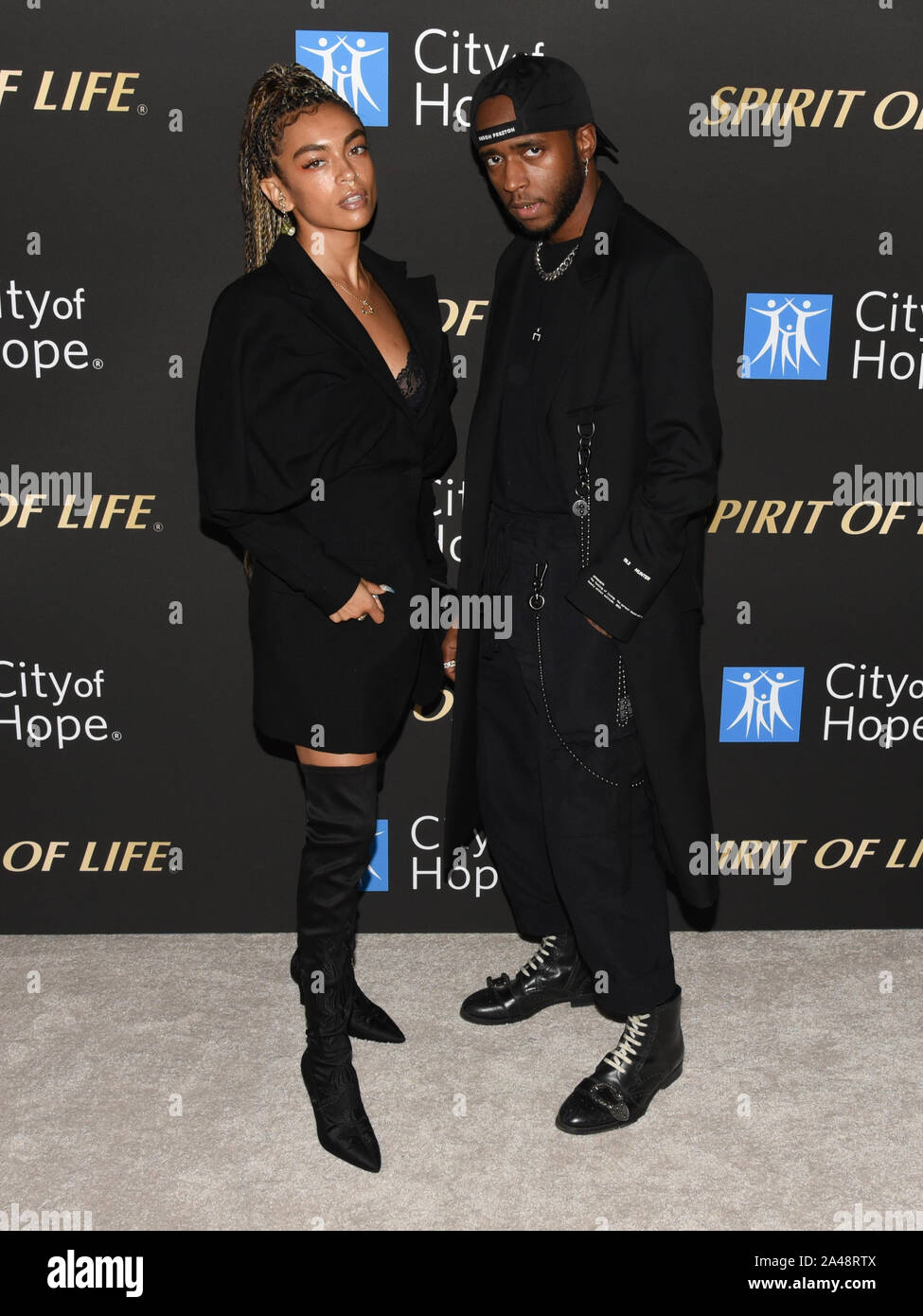 10 October 2019 - Santa Monica, California - Quin,6lack. 2019 City of ...