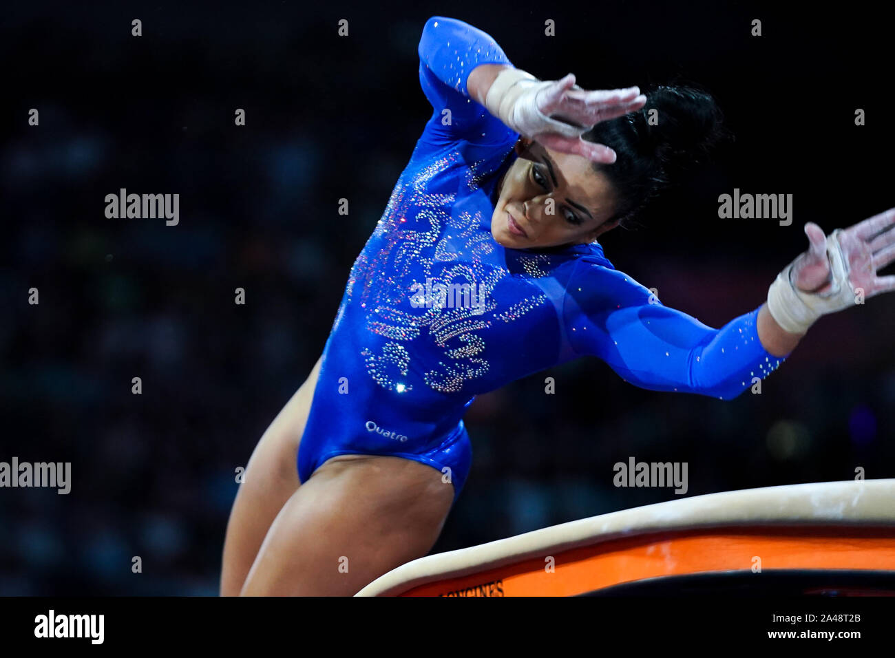 Stuttgart, Germany. 12th Oct, 2019. Elissa Downie of Great Britain ...