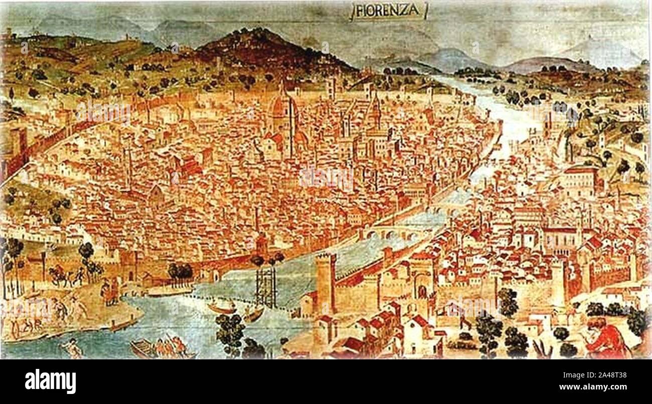 1500 florence hi-res stock photography and images - Alamy