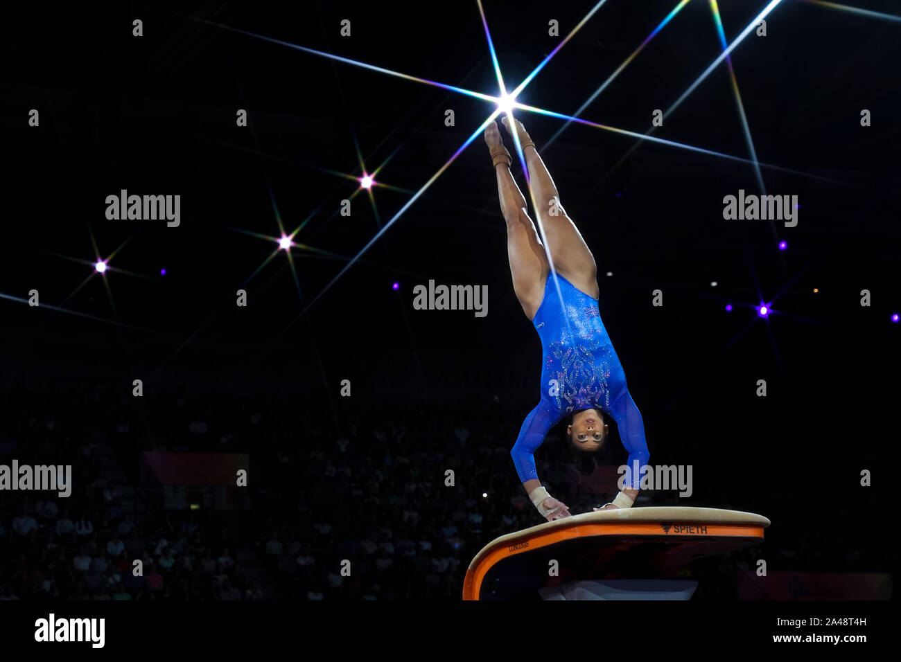 Stuttgart, Germany. 12th Oct, 2019. Elissa Downie of Great Britain ...