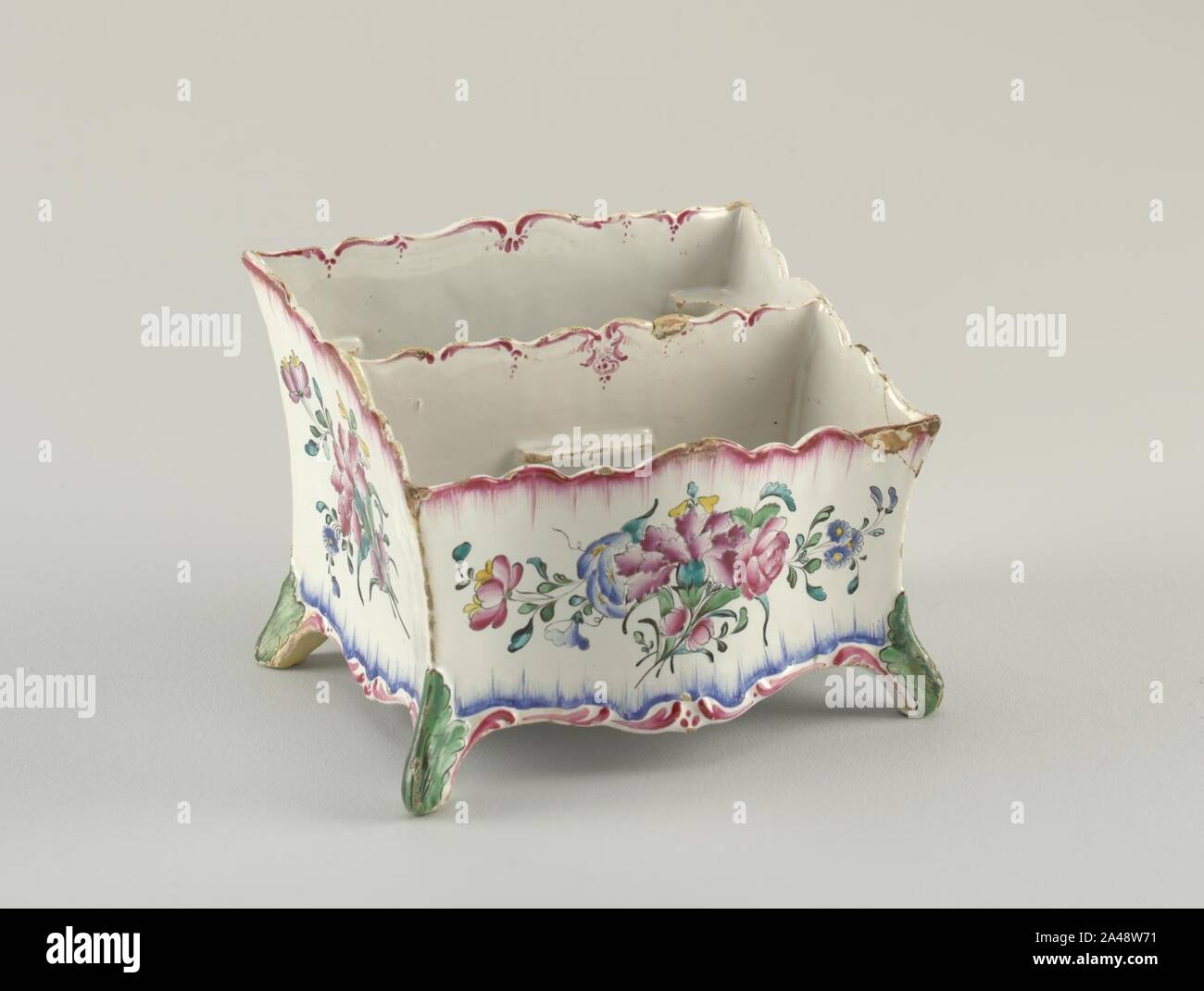 Flower Pot, ca. 1760 Stock Photo - Alamy
