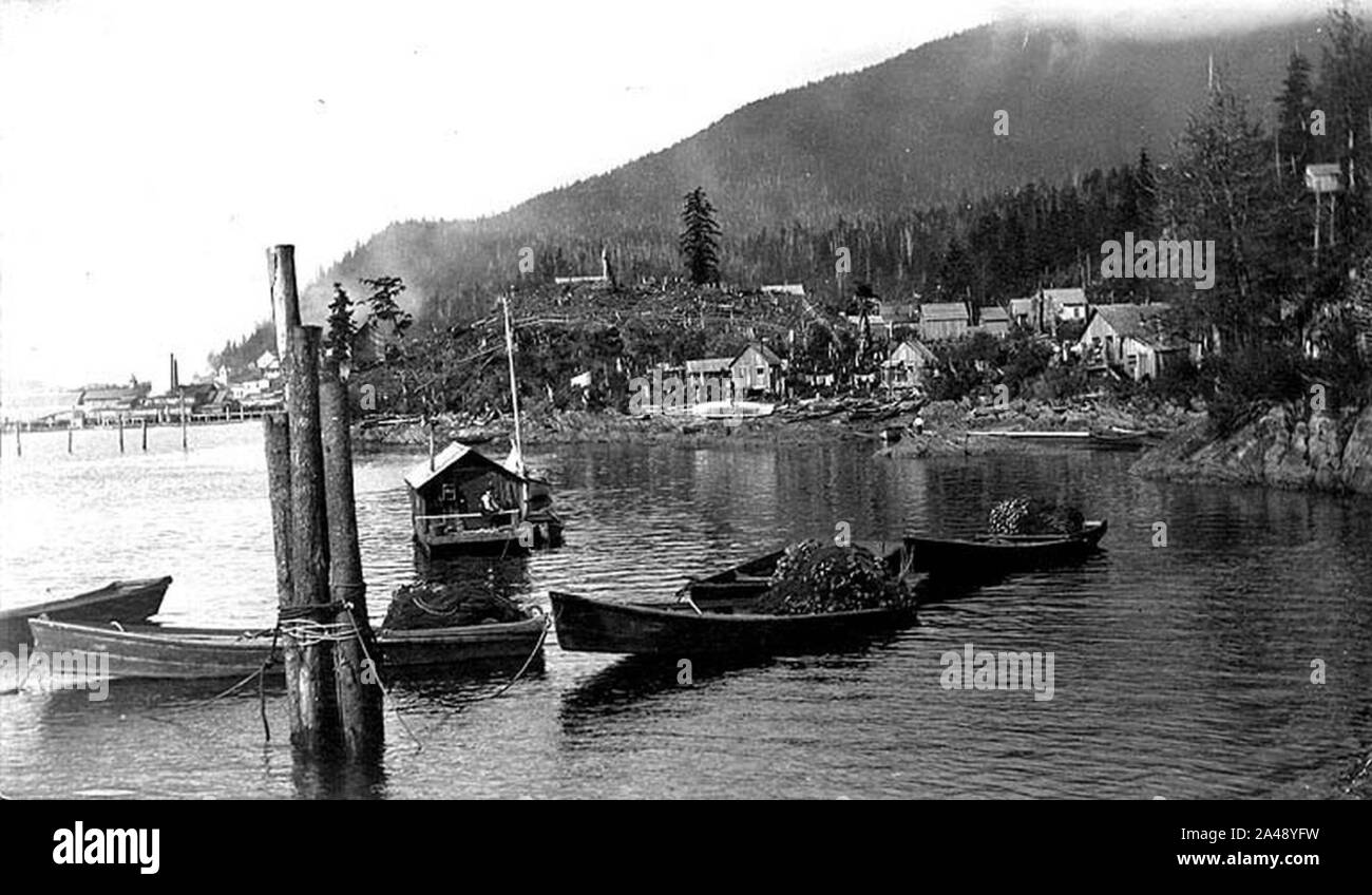 Fidalgo Island Packing Co cannery Ketchikan Alaska nd (COBB 219 Stock ...