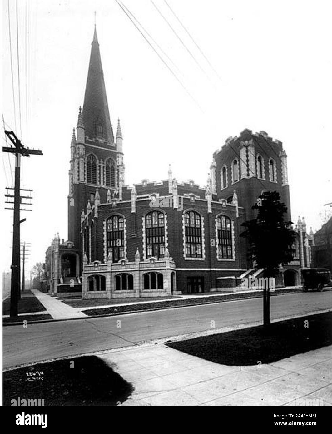 First Baptist Church corner of Harvard Ave and Seneca St Seattle ...
