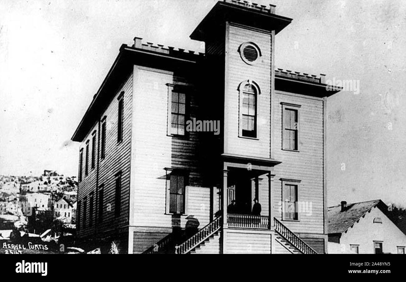 First King County courthouse Jefferson St and 3rd Ave Seattle (CURTIS ...
