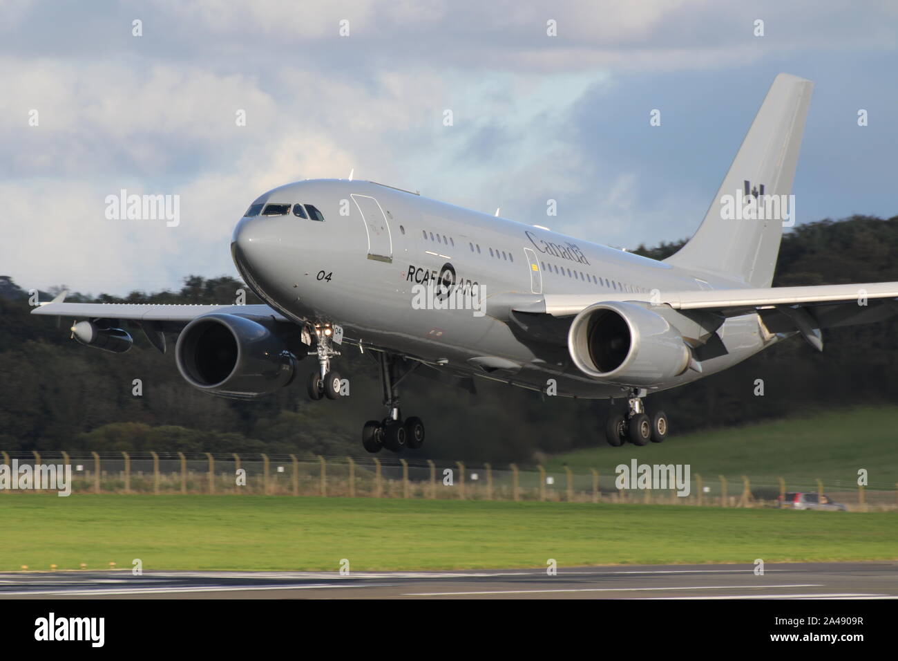 15004, an Airbus CC-150T operated by the Royal Canadian Air Force, at ...