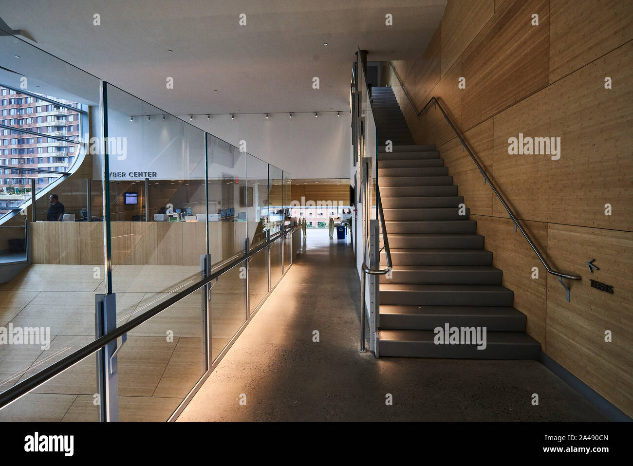 Hunters Point Community Library, designed by Steven Holl Architects ...