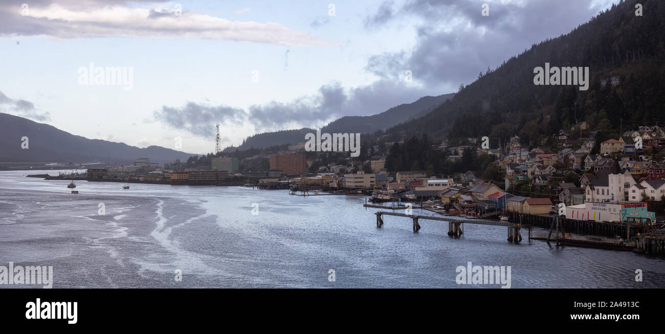 Ketchikan, Alaska, United States - September 26, 2019: Beautiful ...