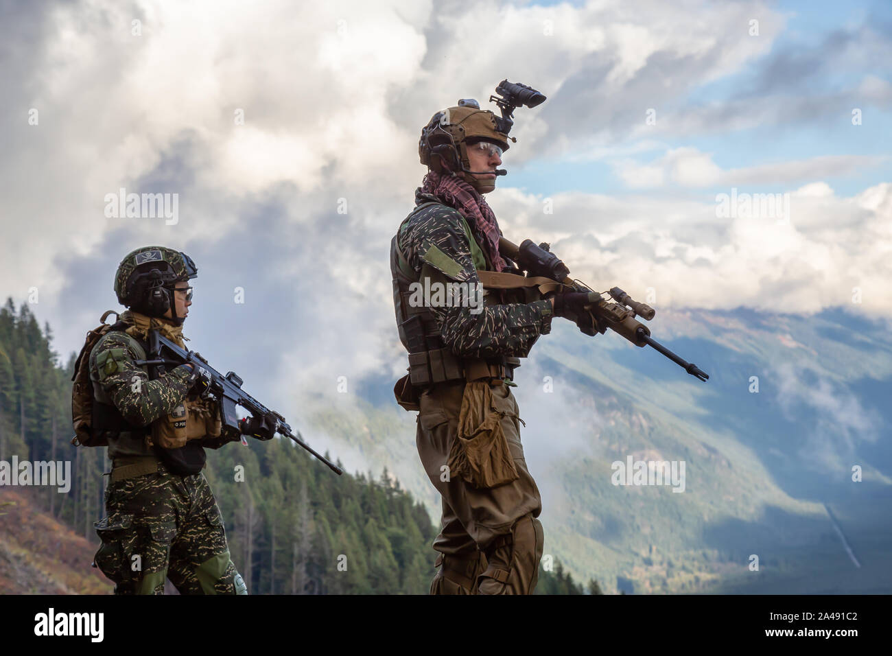 Chilliwack, British Columbia, Canada - October 5, 2019: Army Man ...
