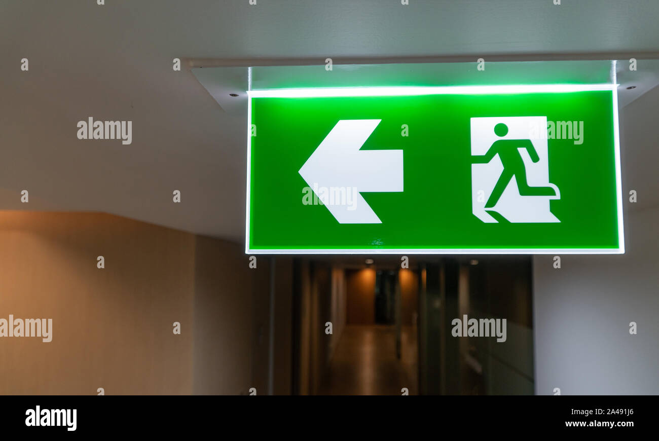 Fire assembly point signs hi-res stock photography and images - Alamy