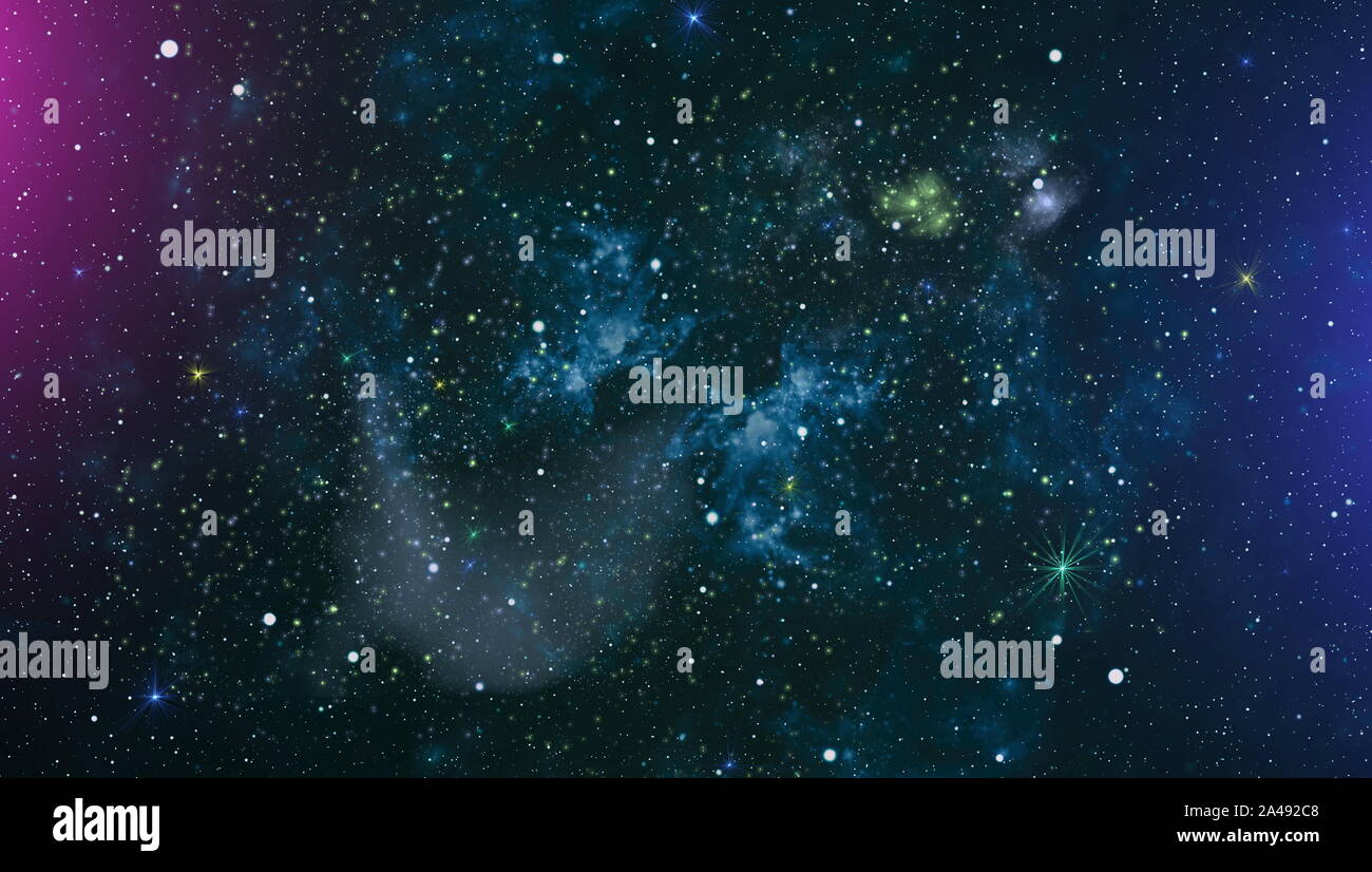 Beautiful night sky and many stars, galaxy background Stock Photo - Alamy