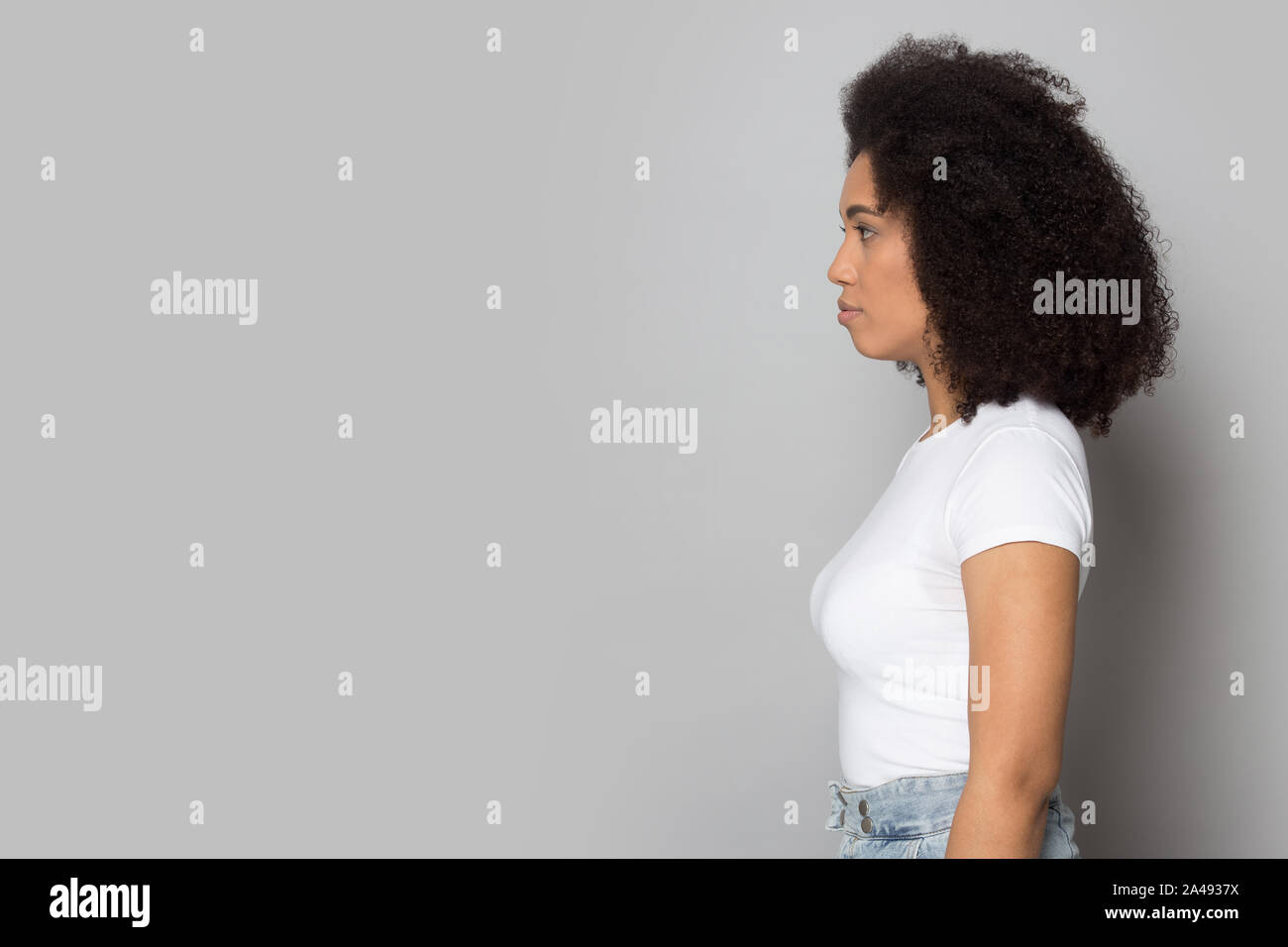 Blank look hi-res stock photography and images - Alamy