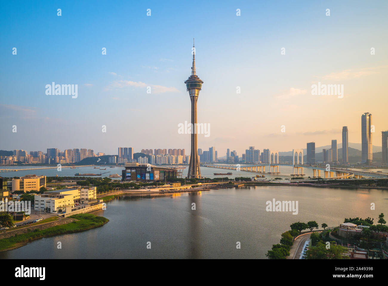 Macau china city skyline hi-res stock photography and images - Alamy