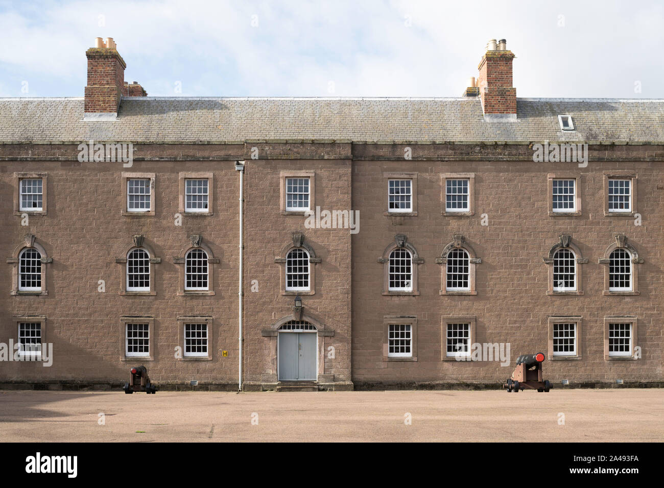 Berwick Barracks, Berwick Upon Tweed, Northumberland, England, UK Stock ...