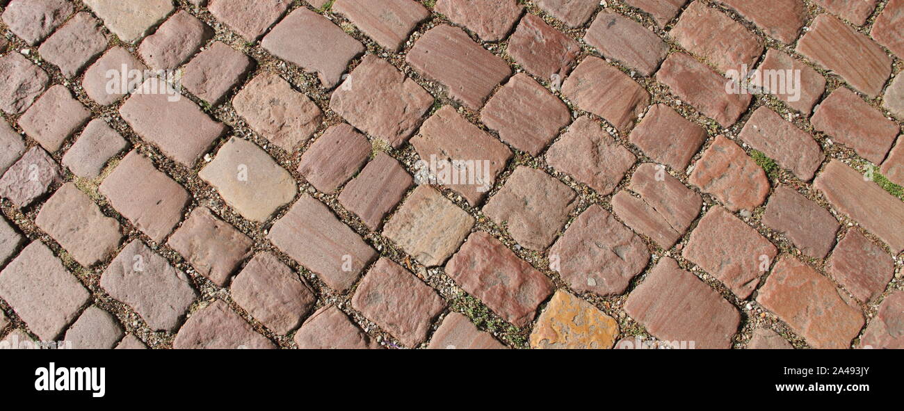 paving stones on the street Stock Photo - Alamy