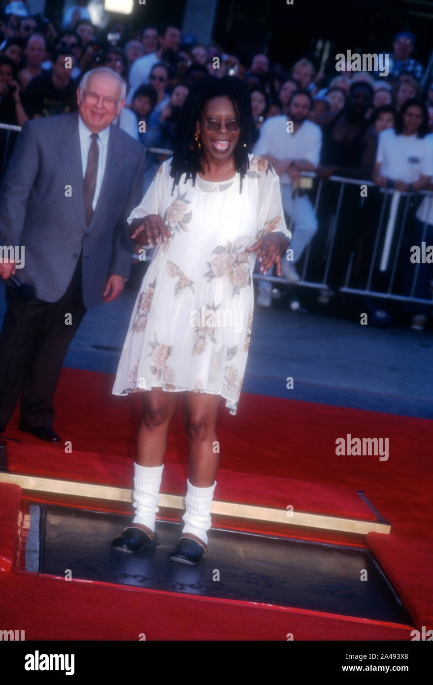 Hollywood, California, USA 2nd February 1995 Johnny Grant and Actress ...