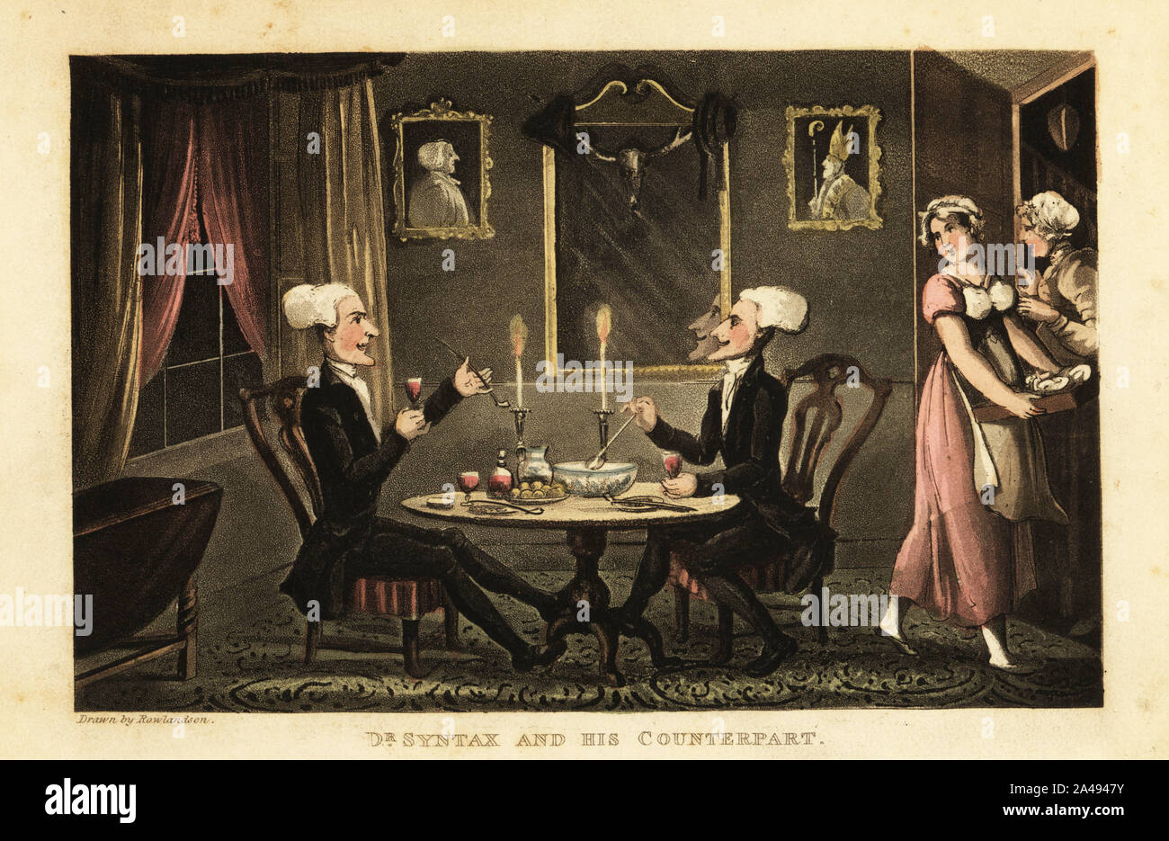 The tour of doctor syntax in search of consolation hi-res stock ...