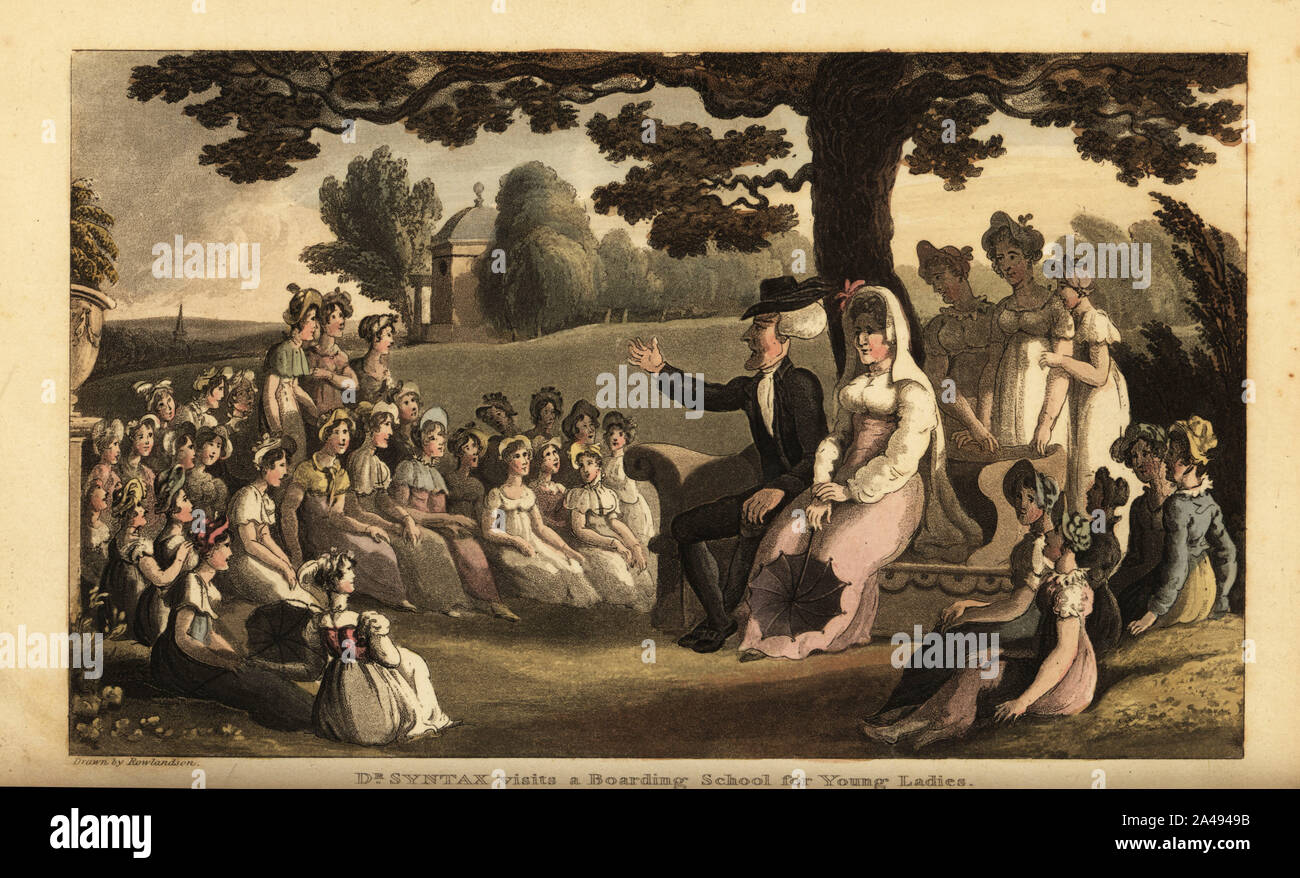 School under a tree hi-res stock photography and images - Alamy