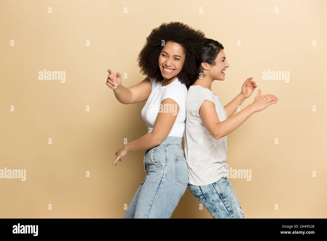 Multiracial female dancer hi-res stock photography and images - Alamy