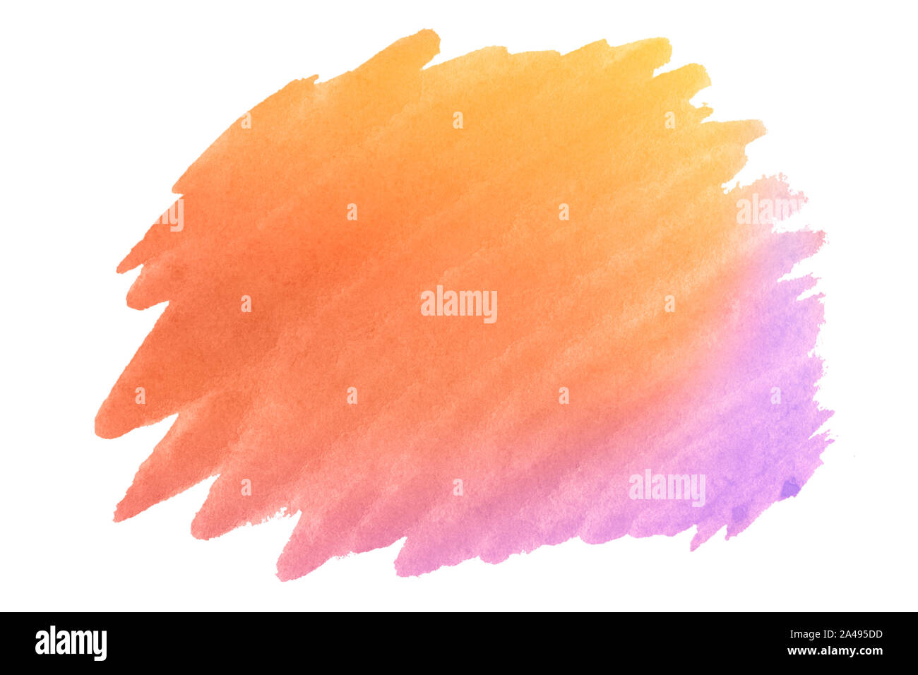 Watercolor wash background transition Cut Out Stock Images & Pictures ...