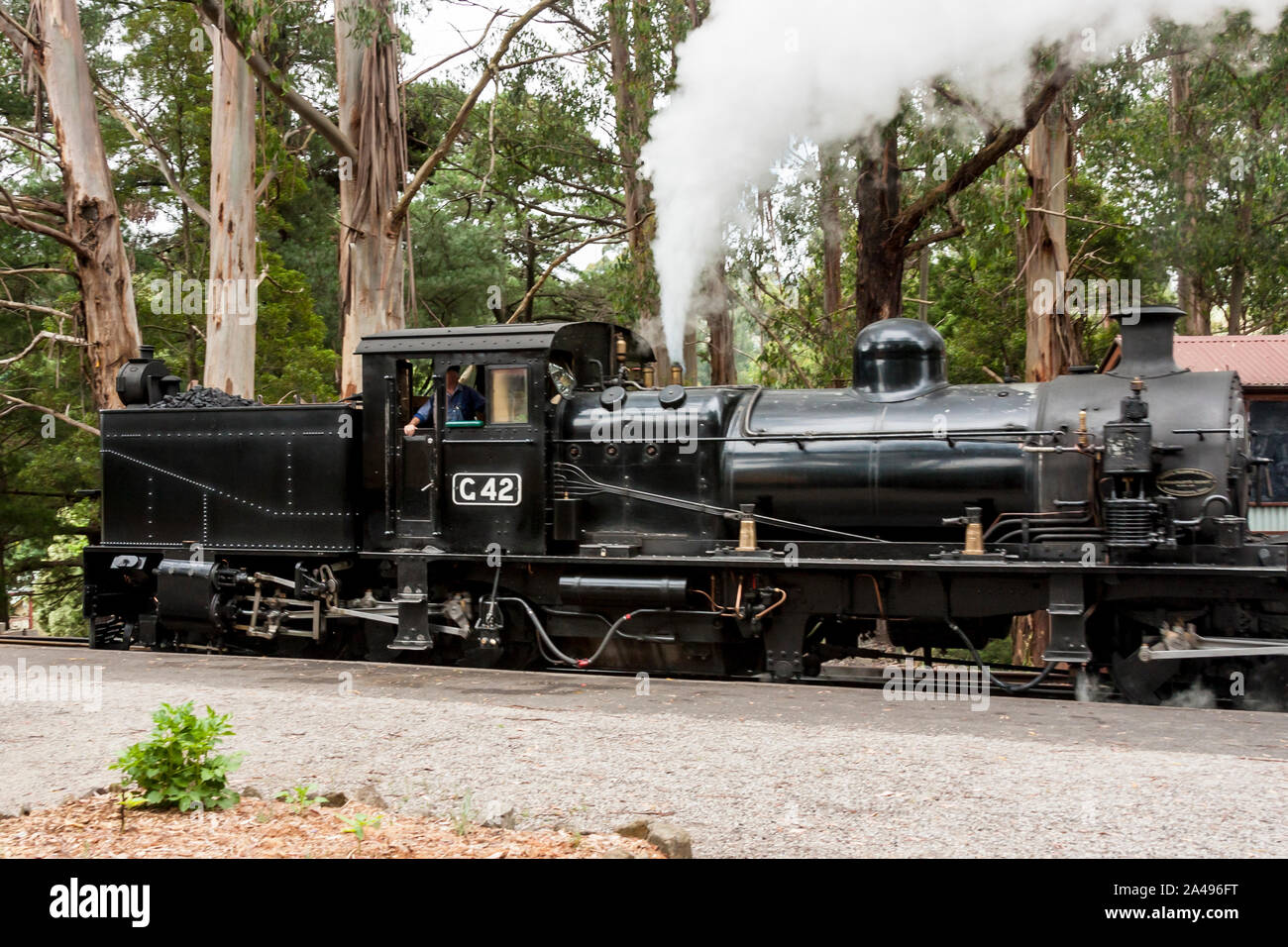 Old steam locomotive in australia hi-res stock photography and images ...