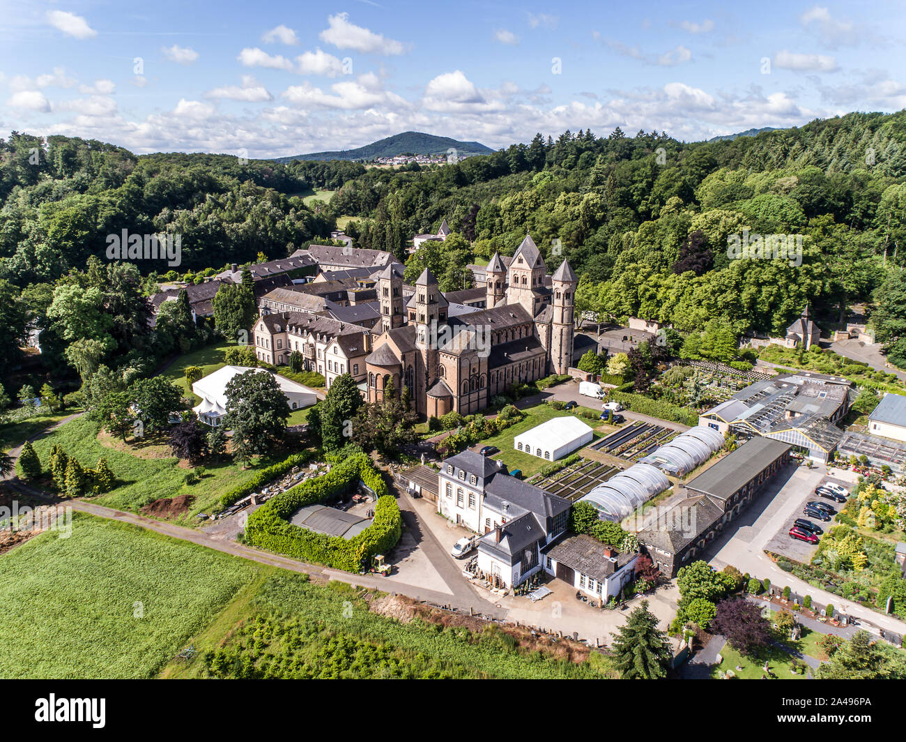 Maria Laach Abbey High Resolution Stock Photography and Images - Alamy