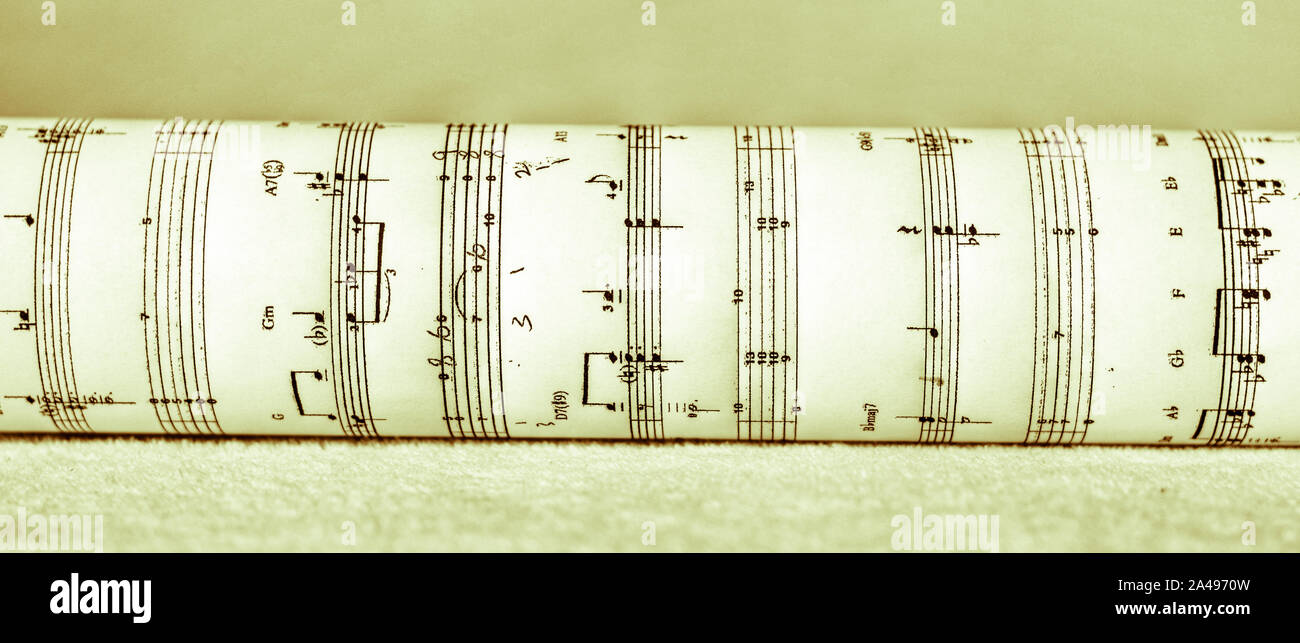 Player Piano Roll High Resolution Stock Photography and Images - Alamy