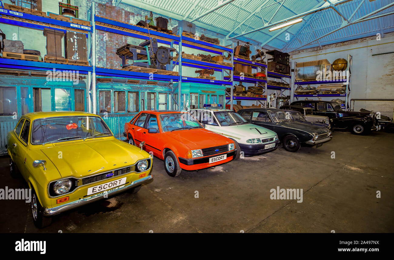 Ford Escorts and other vehicles on display at National Museums ...