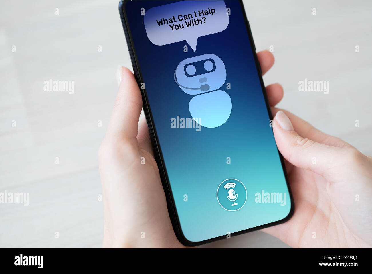 Chatbot dialog hi-res stock photography and images - Alamy