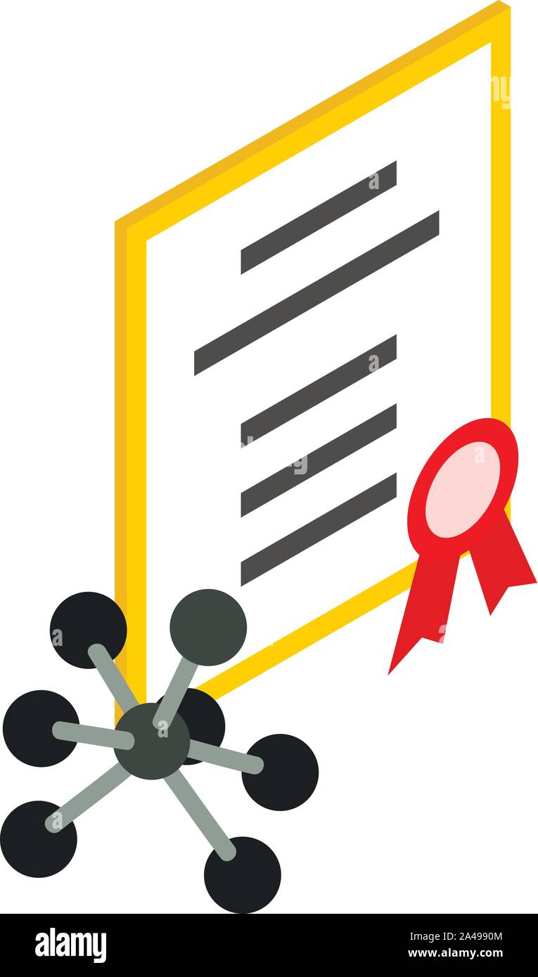 Scientific discovery icon, isometric style Stock Vector Image & Art - Alamy