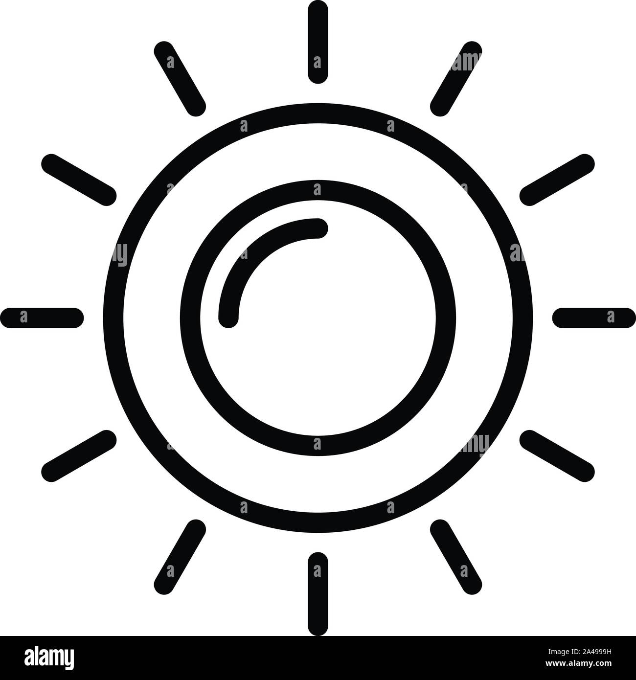 Clean plate icon, outline style Stock Vector Image & Art - Alamy