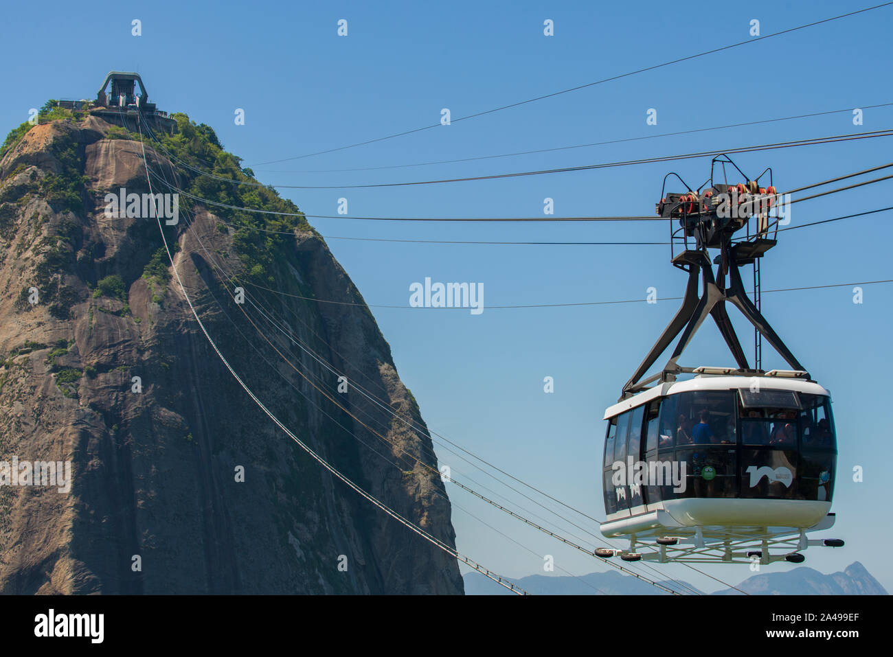Inside cable car rio de janeiro hi-res stock photography and images - Alamy