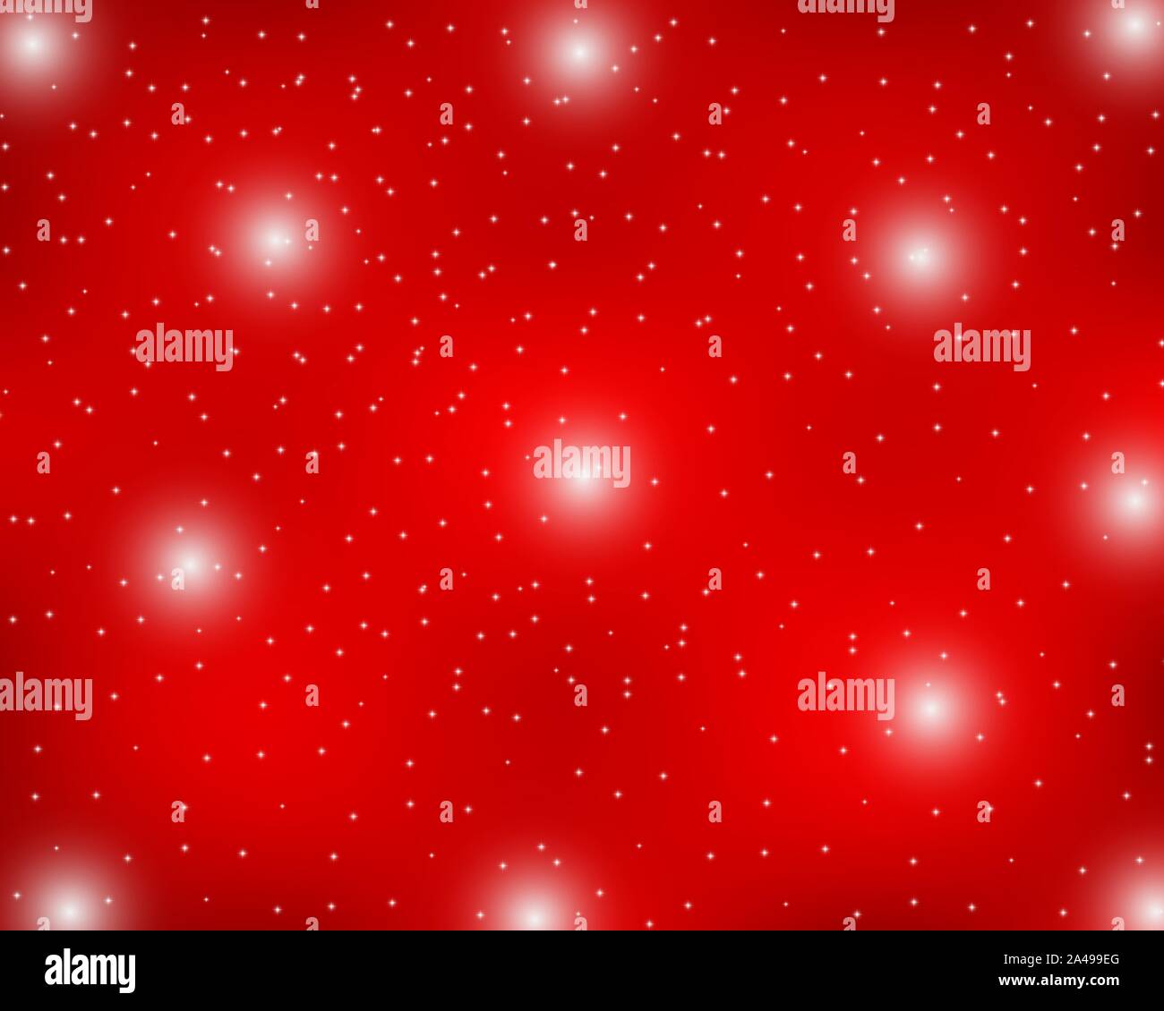Christmas red shiny background with snowflakes and stars Stock Vector ...