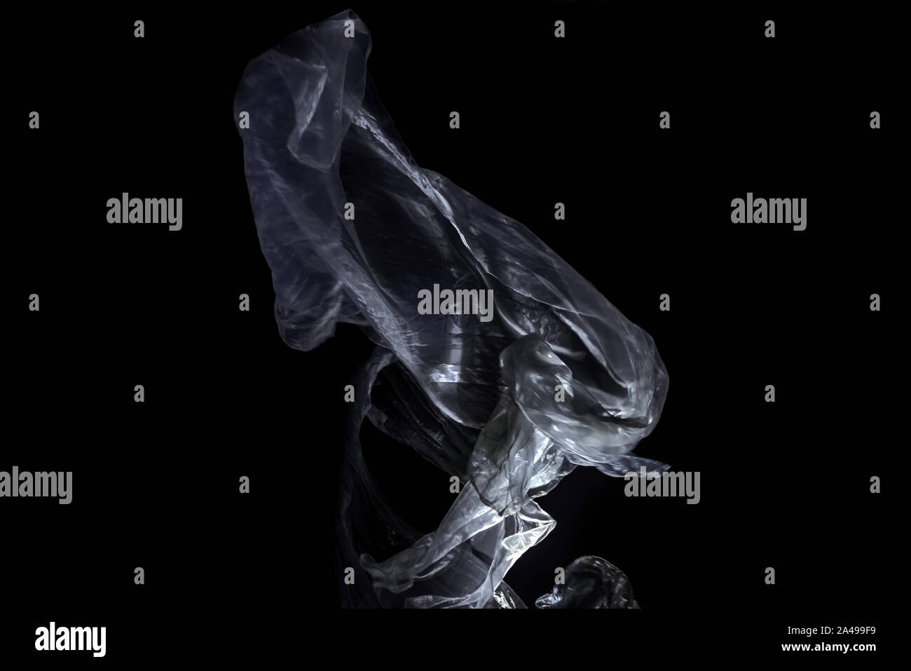 Plastic bag floating in wind hi-res stock photography and images - Alamy