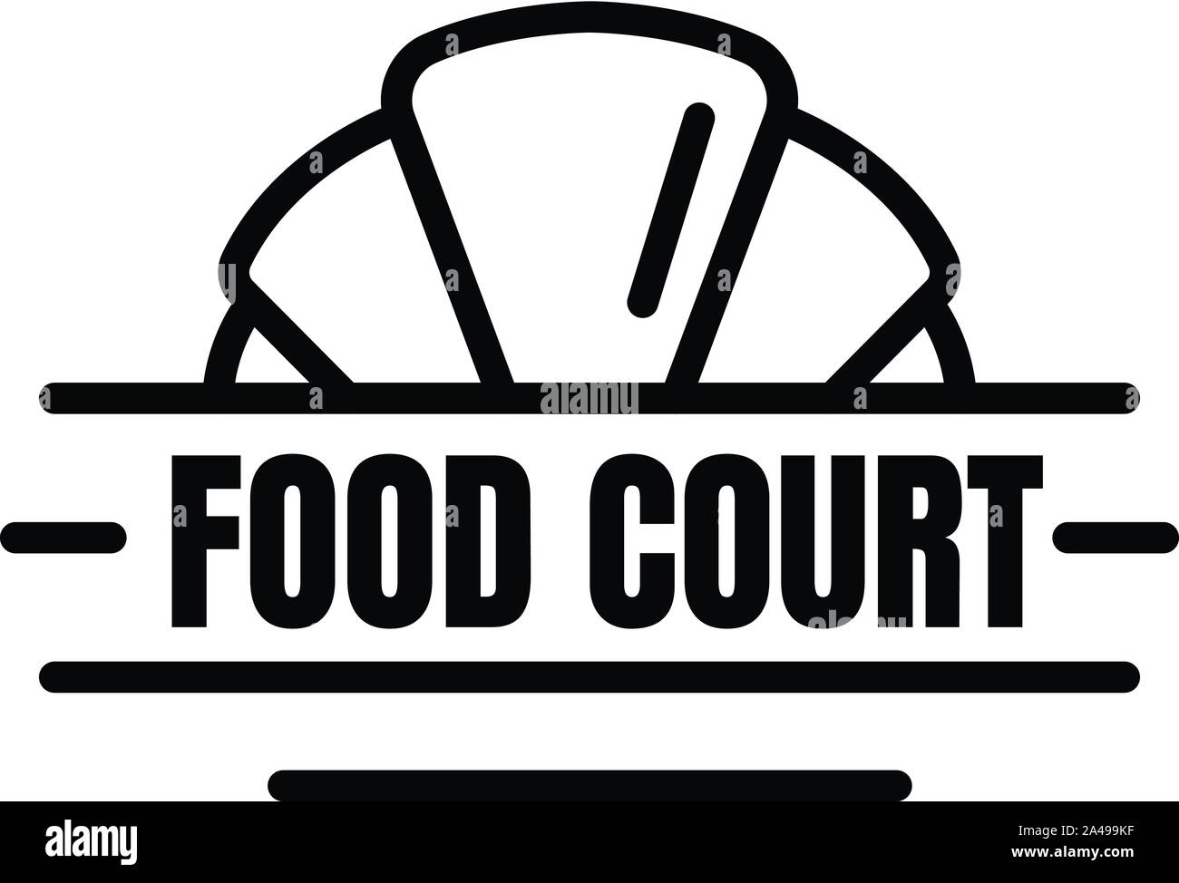 Foodcourt Stock Vector Images - Alamy