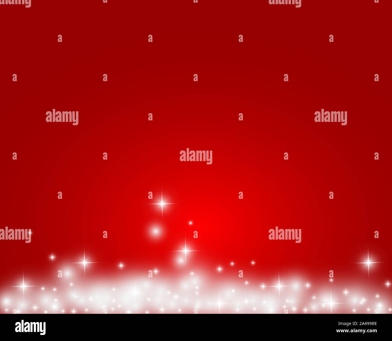 Christmas red shiny background with snowflakes and stars Stock Vector ...