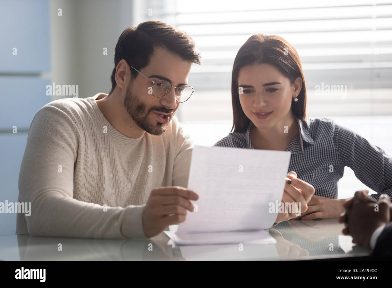 Person reading terms and conditions hi-res stock photography and images ...