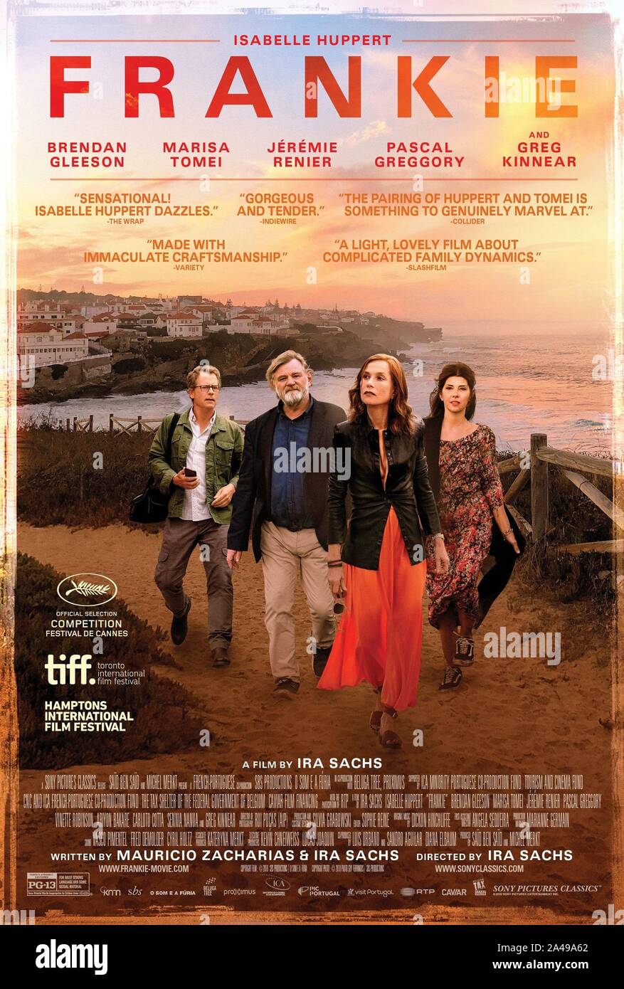 FRANKIE (2019), directed by IRA SACHS. Credit: SBS PRODUCTIONS / Album ...