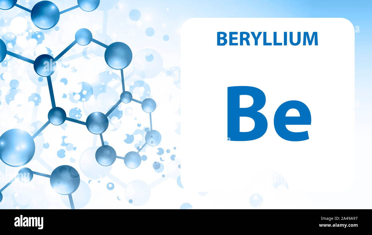 Beryllium Model School Project 3d