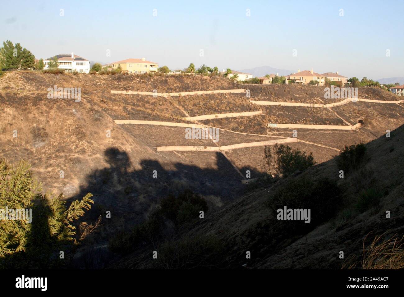 Sylmar, California, USA. 12th Oct, 2019. Porter Ranch Park in the ...