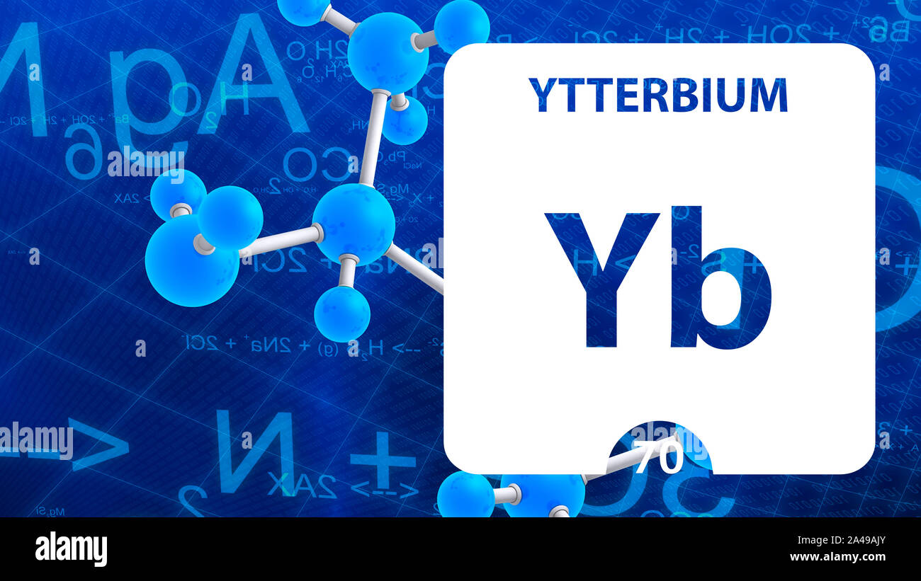 Yb symbol hi-res stock photography and images - Alamy