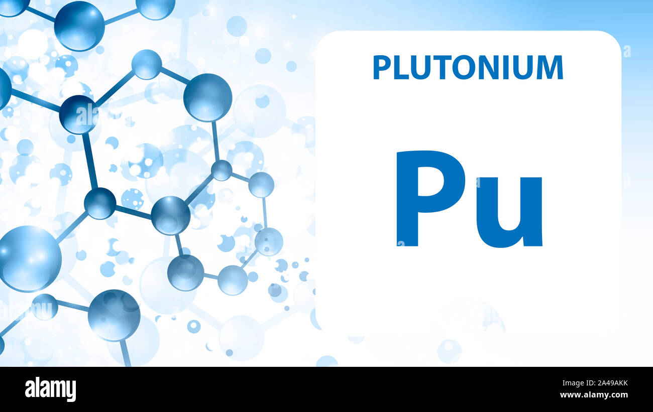 Plutonium 94 element. Alkaline earth metals. Chemical Element of ...