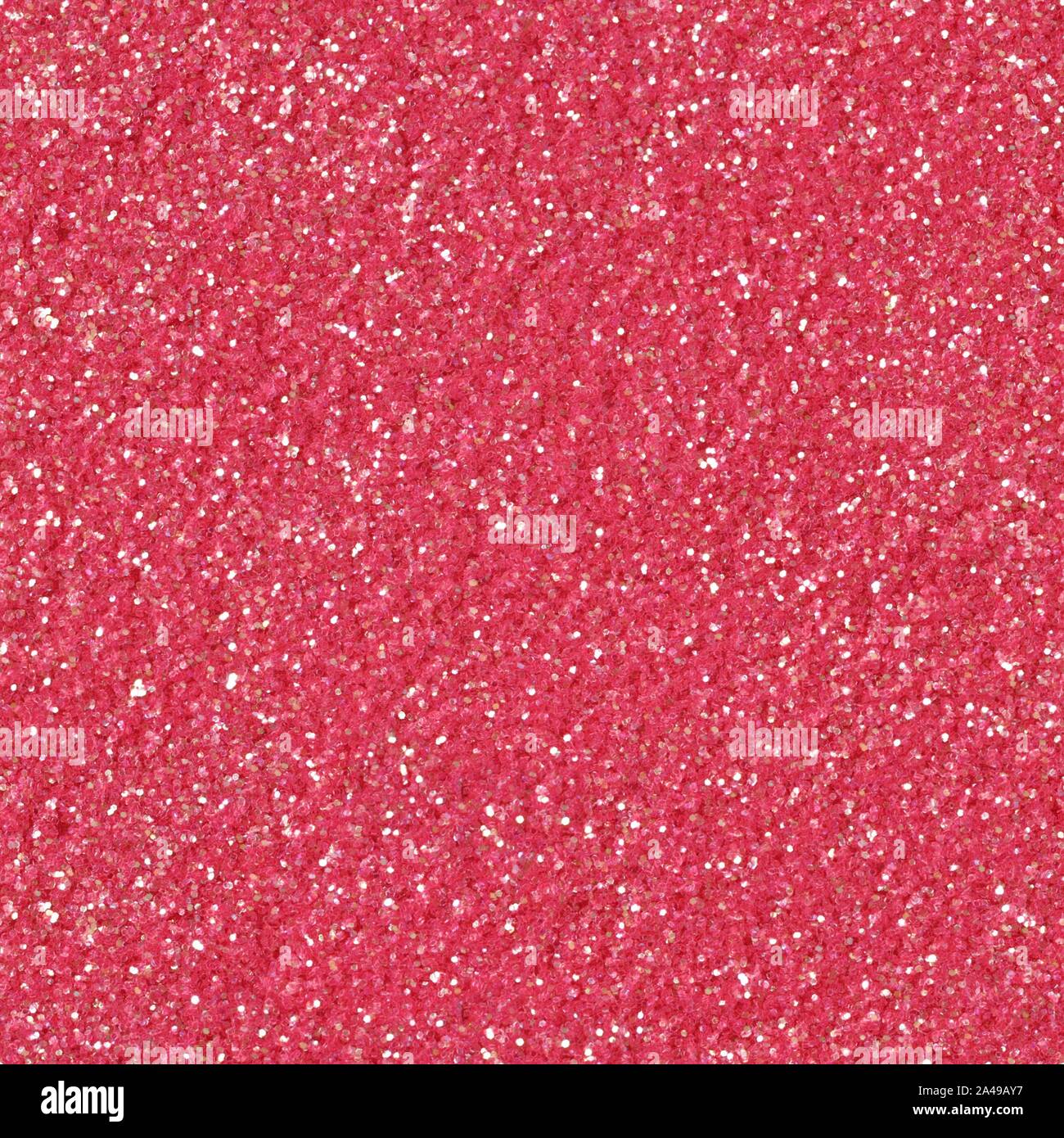 Pink glitter texture valentine's day background. Seamless square ...